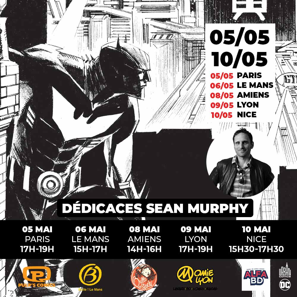 Rendez-vous en librairie pour rencontrer Sean Murphy - Urban Comics